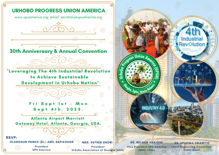 Urhobo Progress Union America – Developing Urhobo Culture and Ideals